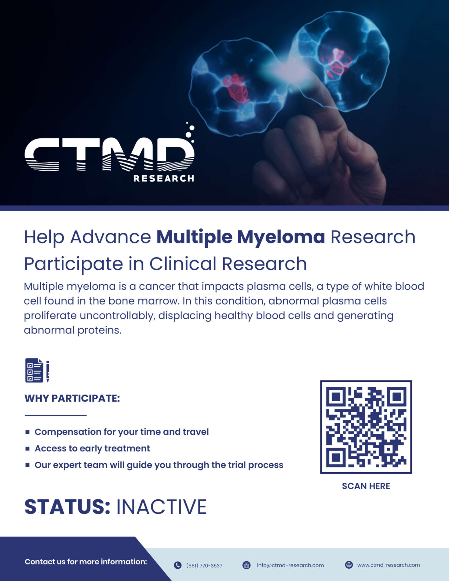 Multiple Myeloma Study PS – CTMD Research